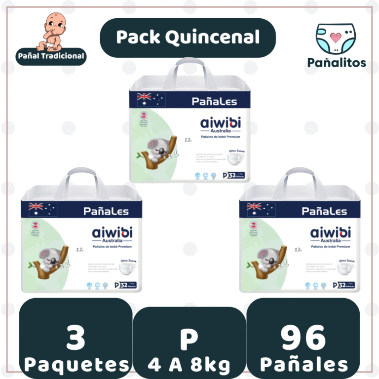 Pack Quincenal Pañal Aiwibi Premium – Pañalitos